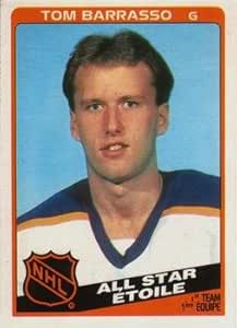 1984 O-Pee-Chee Regular (Hockey) Card# 212 Tom Barrasso - All Star of ...