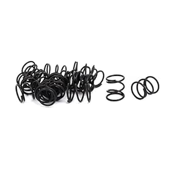 uxcell Compression Spring - 1.2mm Wire Dia, 13mm OD, 15mm Free Length ...