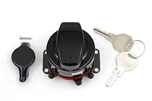 Amazon.com: Harley Heavy Duty Electronic Ignition Switch Gloss Black ...