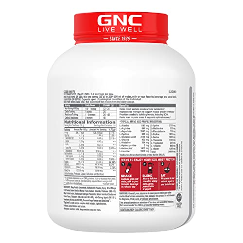 GNC Pro Performance 100% Whey + Creatine Monohydrate Combo (Mango ...