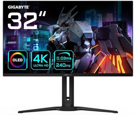 AOC AGON Pro 326UD - 32 inch UHD OLED gaming monitor, 165 Hz, 0.03 ms ...