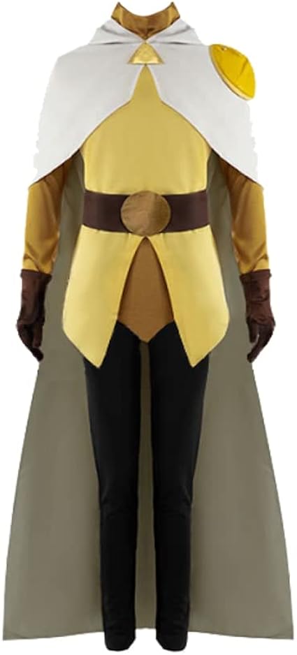 CosplayDiy Men's The Owl House Hunter Cosplay Costume The Golden Guard ...