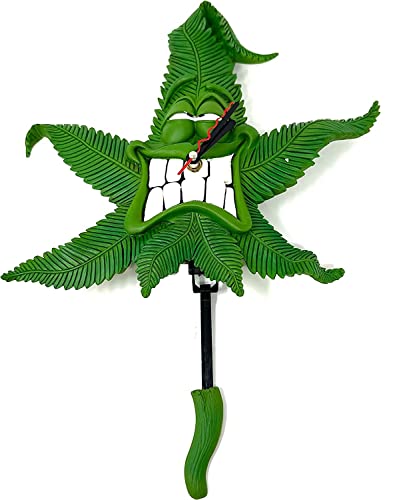 Reds Global Rigasz CannaBuds Pendulum Wall Clock – BigaMart