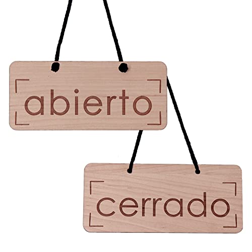 Los "carteles de abierto y cerrado" ideales para tu local
