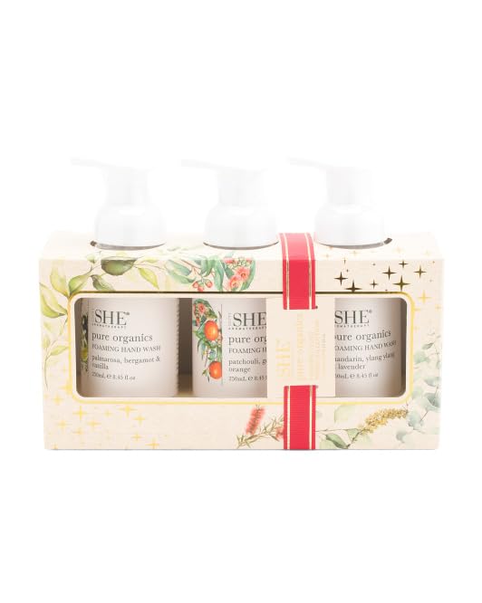 Amazon.com : She Aromatherapy Pure Organic hand wash set of 3 : Beauty ...
