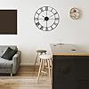 Amazon.com: Mee 2ou Large Wall Clock - 40cm/ 16 Inches Silent Non ...