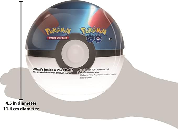 Pokemon TCG Go Poke Ball - Lata de bola azul | Compra online en Yaxa ...