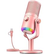 Amazon.com: USB Microphone, MAONO 192KHZ/24Bit Plug & Play PC Computer ...