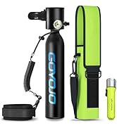 Amazon.com : GOYOJO 0.5L Mini Scuba Tank with Pump, Portable Diving ...