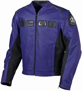 Amazon.com: Icon Accelerant Jacket - Blue - Motorcycle Jackets : Automotive