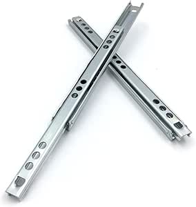 Full Extension Drawer Runners 400mm Ball Bearing Two Way Slide Track ...