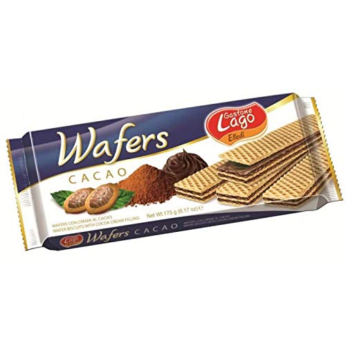 Amazon.com: Lago Chocolate Wafers - 175g - Pack of 4 : Grocery ...