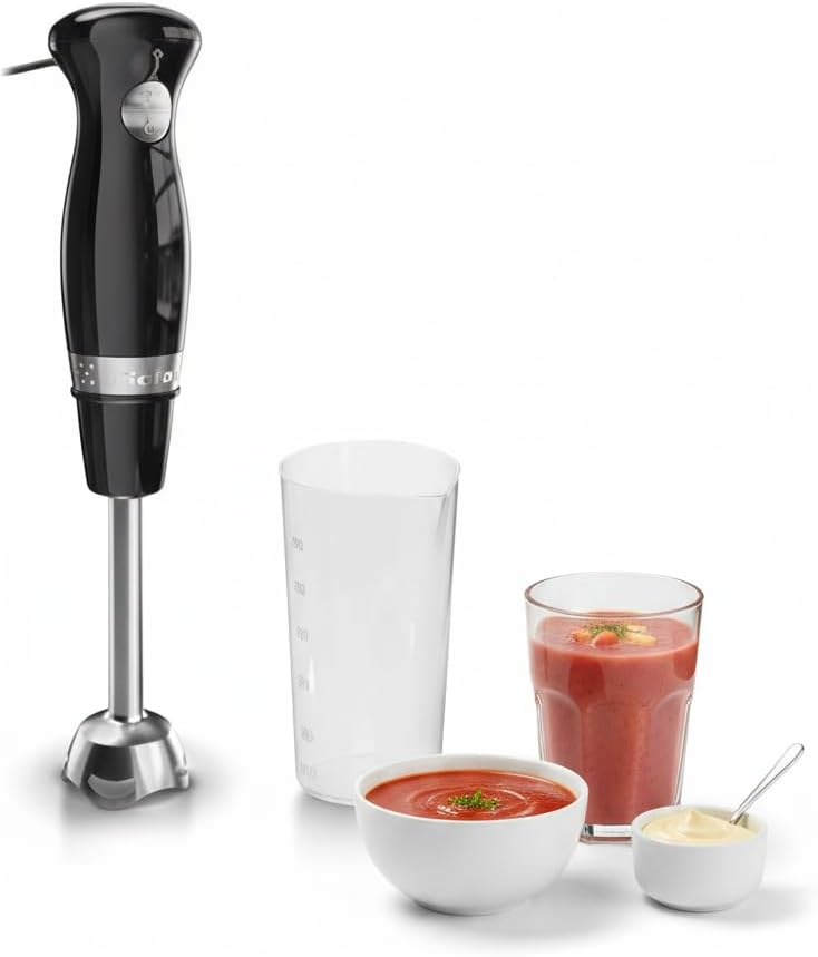 Tefal Soleil Hand Blender Black Collection 2 Speed Pulse 2 Stainless ...