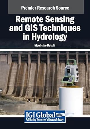 Buy Remote Sensing and GIS Techniques in Hydrology Book Online at Low Prices in India | Remote ...