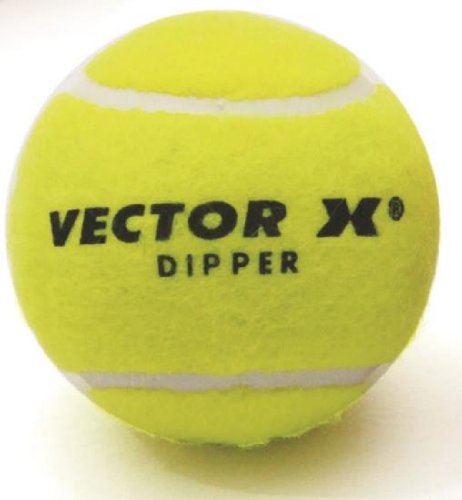 Buy Vector X Cricket Tennis Ball Dipper Heavy, Pack of 6 (Yellow ...