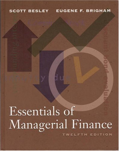 Essentials of Managerial Finance: 9780030258725: Economics Books ...