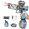Amazon.com: Flame Light Fully Automatic Water Gun, 28-32 FT Range Powerful Classic Water Squirt ...