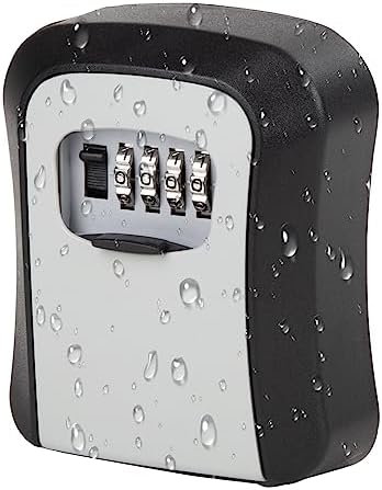 Amazon.com: Cajmols Key Lock Box, Waterproof Lock Box for House Keys ...