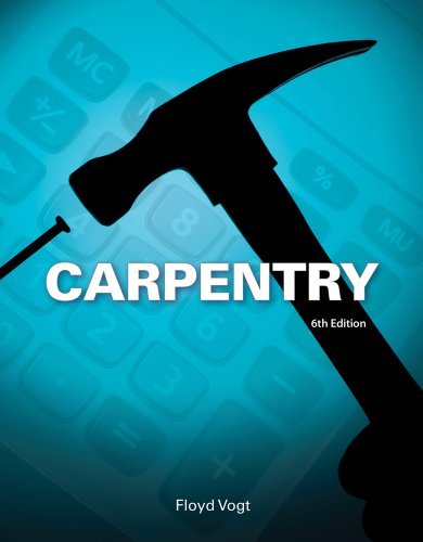 By Floyd Vogt Carpentry (6th Edition): Vogt F: Amazon.com: Books