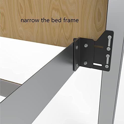 Snapklik.com : 2 PCS Bed Frame Brackets Adapter For Headboard Extra ...