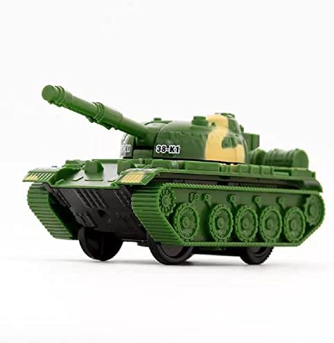 KAUSHIK Military Army Fighter Tank Unbreakable Friction Push and Go Toy ...