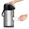 Amazon.com: 64 Oz Airpot Coffee Dispenser with Pump, Insulated Thermal ...
