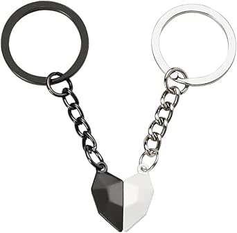 Matching Keychain for Couples Husband Boyfriend Anniversary Christmas ...