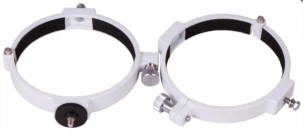 Amazon.com: 150mm (6") Telescope Tube Ring Set Inside Diameter 142mm ...