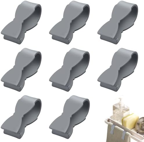 8Pcs Kitchen Towel Clips, Hand Clamps for Bathroom Rods and Racks, Oven ...