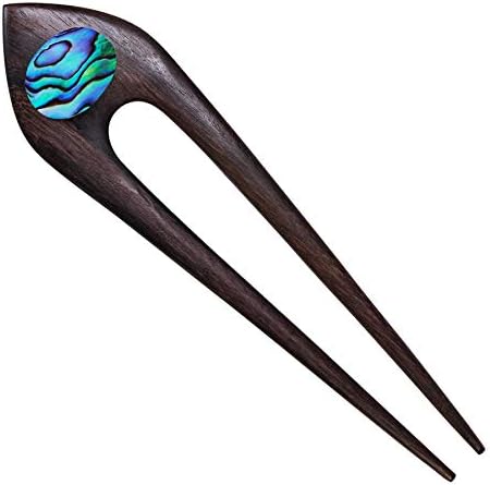 Amazon.com : 81stgeneration Women's Brown Natural Wood Wooden Double ...