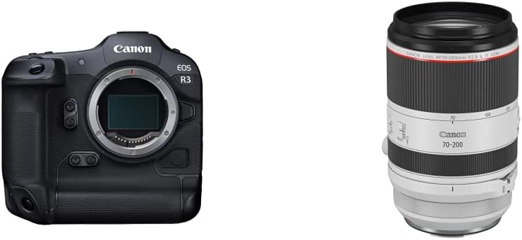 Amazon.com : Canon EOS R3 Body with RF 70-200mm F2.8 L IS USM Lens ...