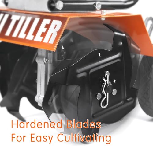 Snapklik.com : NEOTEC Mini Tiller Cultivator, 52cc 2 Stroke Gas Powered ...