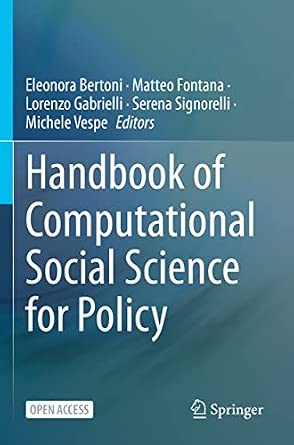 Amazon.com: Handbook of Computational Social Science for Policy ...