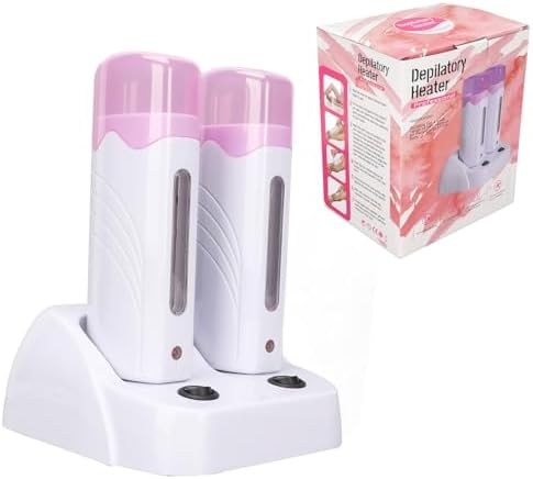 Amazon.com: Adfaga Professional Double Wax Warmer Machine Portable ...