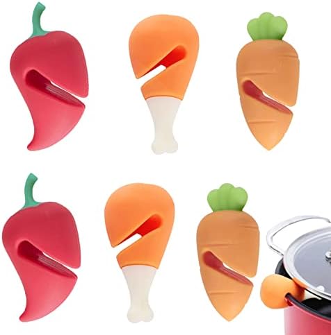 Amazon.com: 6Pcs Spill-proof Lid Lifter for Soup Pot Kitchen Tools Lid ...