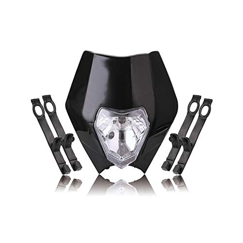 Snapklik.com : YIBO Universal 12V 35W Motorcycle Headlight Motocross ...