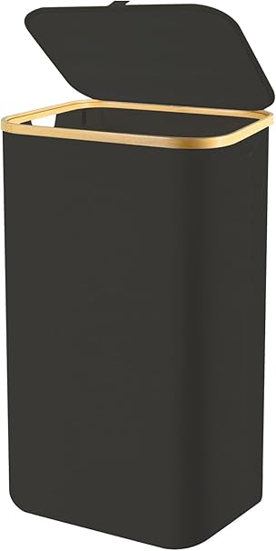 Amazon.com: Slim Laundry Hamper with Lid - 60L Narrow Laundry Hamper ...