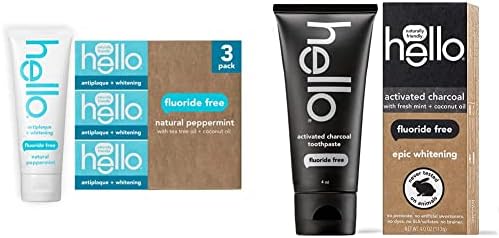 Amazon.com : Hello Antiplaque Whitening Toothpaste (3 Pack) and ...