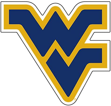 Amazon.com: WVU WEST VIRGINIA Mountaineers Large 11.5" Logo Decal ...