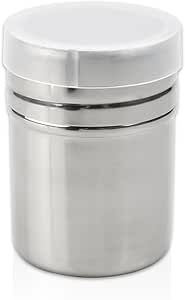 Tabanzhe Stainless Steel Powder Shaker Mini Flour Sugar Salt Sifter ...
