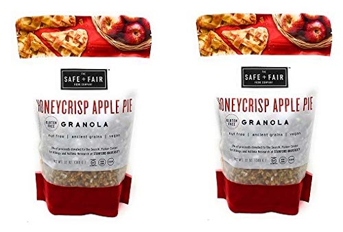 Amazon.com : The Safe + Fair Food Company Honey Crisp Apple Pie Granola ...