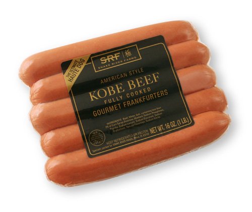 Amazon.com: Snake River Farms, American Style Kobe Beef Hot Dogs, 1 lb ...