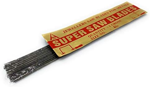 Aone Super Piercing Jewellers Saw Blades 4/0-144 pieces for Sawing ...