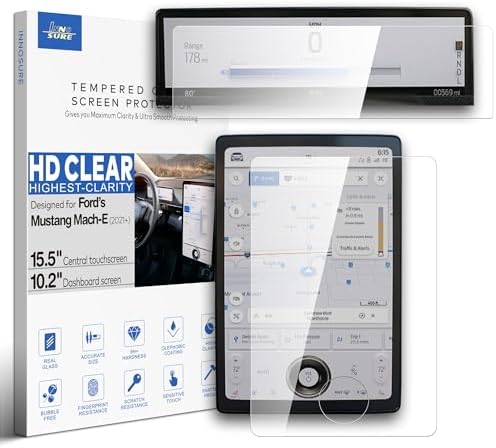 Amazon.com: INNOSURE [Anti Glare] 2PCS Tempered Glass Screen Protector ...