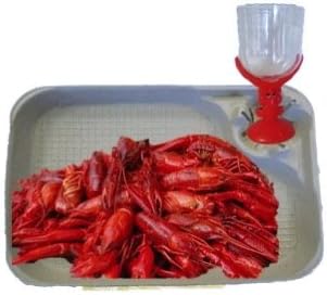 Amazon.com: Disposable Boiled Crawfish or Crab Trays with Cup Holder ...