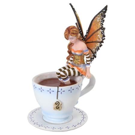 Pacific Giftware PTC 6.25 Inch Warm Toes Fairy in Tea Cup Mystical ...