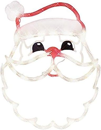 Amazon.com: Impact Innovations 18" Lighted Claus Christmas Window ...