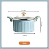 Amazon.com: Non-stick Enamel Micro Pressure Cooker, 8L Large Capacity ...