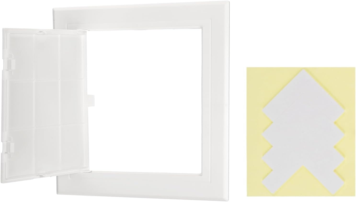 PATIKIL Access Panel for Drywall 7x7 Inch, 1 Set ABS Plastic Wall Hole ...