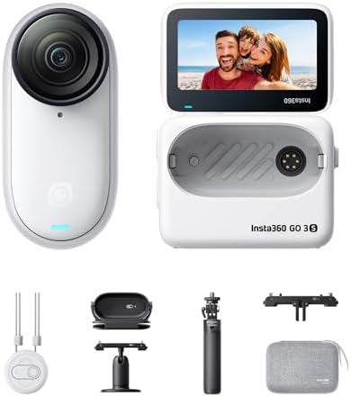 Amazon.com : Insta360 GO 3S - 64 GB White 4K Tiny Portable Vlogging ...